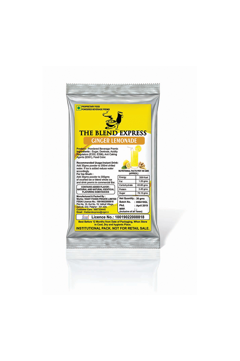 Ginger Lemonade Mix - The Blend Express