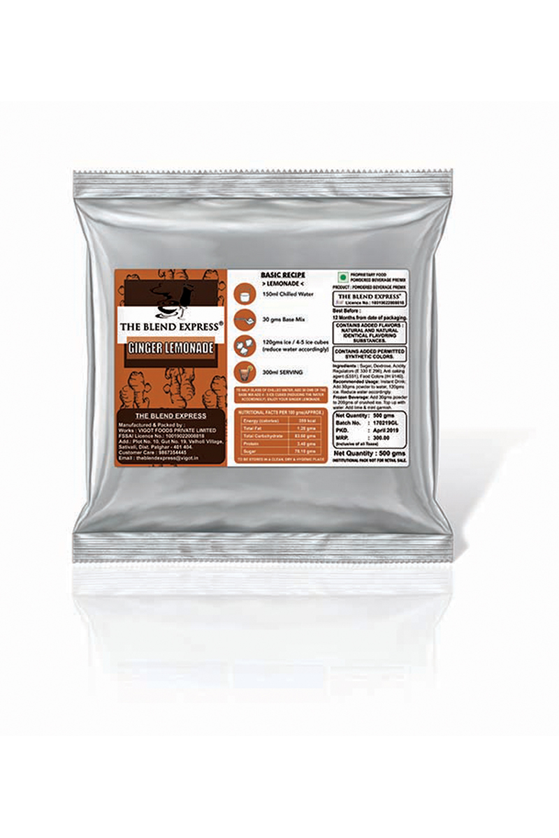 Ginger Lemonade Mix - The Blend Express