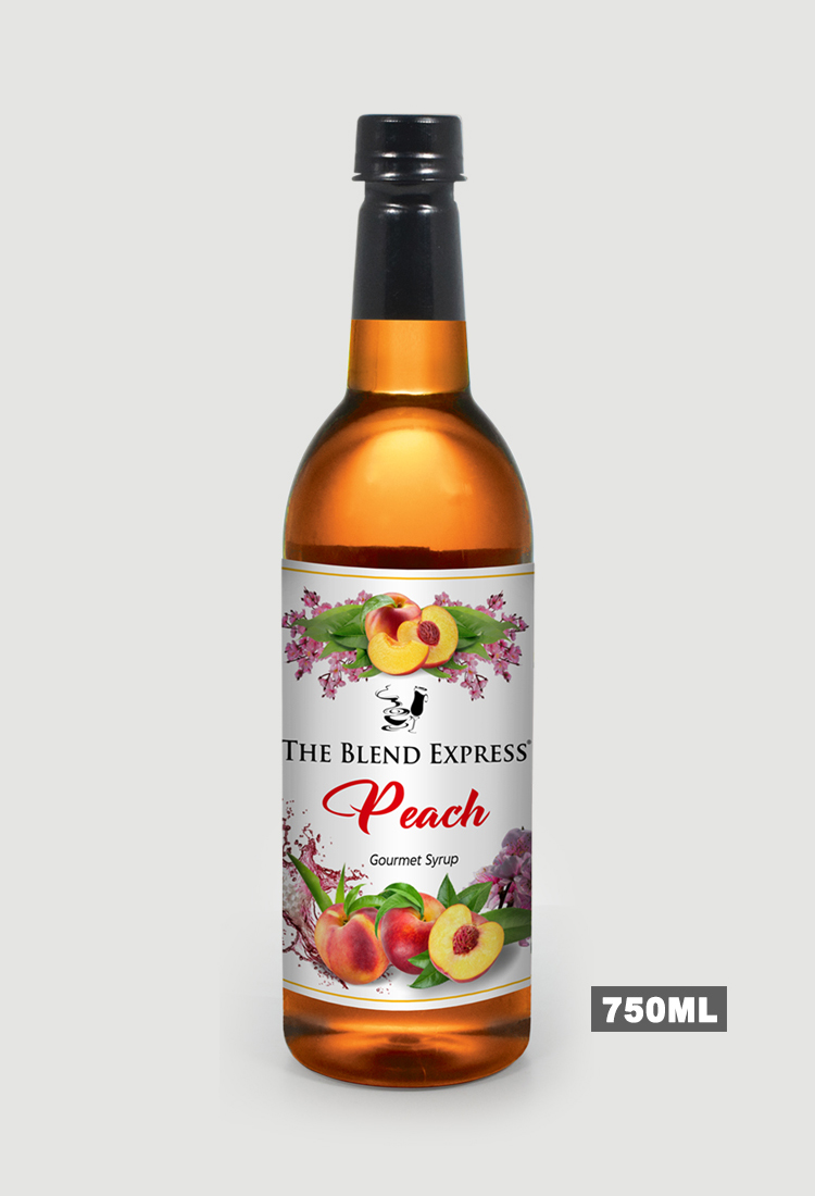 Peach Gourmet Syrup - The Blend Express